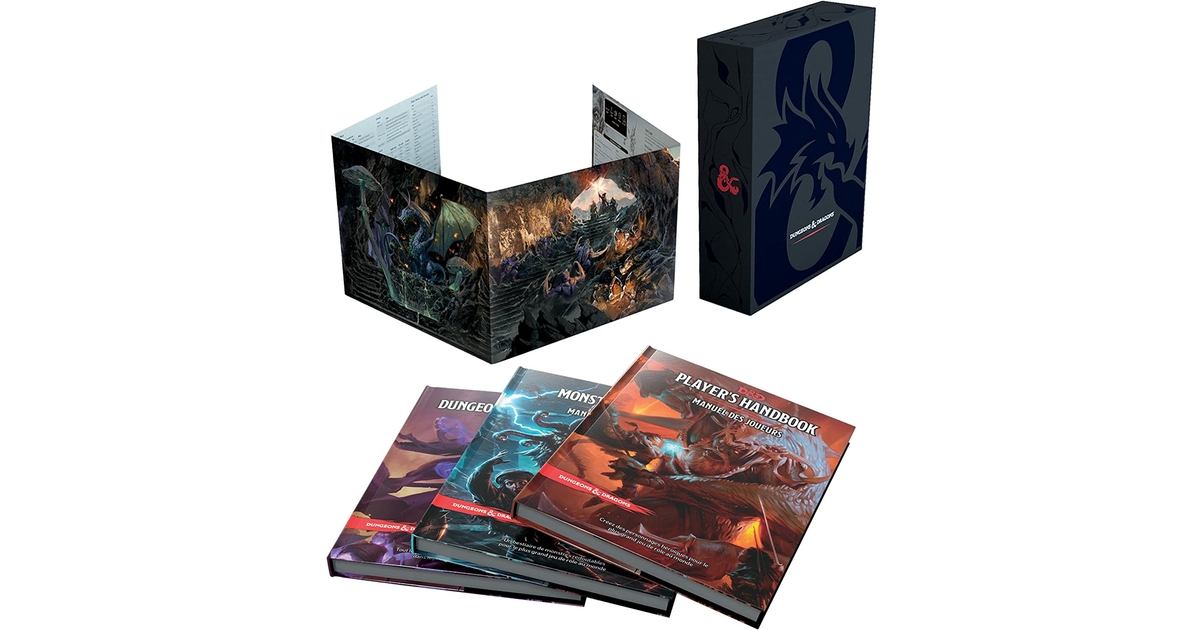 Dungeons & Dragons Core Rulebook Gift Set - Le Coffret Ultime D&D